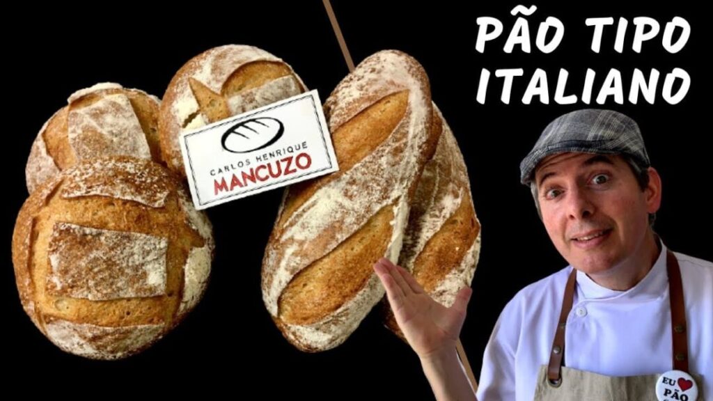 Pão Italiano clássico e muito crocante! - Chef Mancuzo