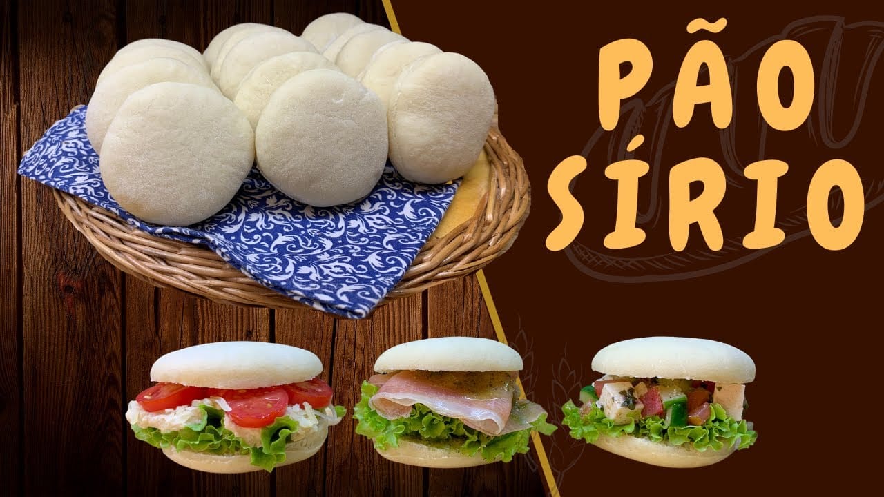 Pão Sírio ou Pita: rápido, fácil e econômico - Chef Mancuzo